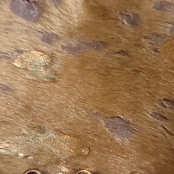 Treesje | Bags | Treesje Metallic Gold Rawhide Tote | Poshmark